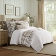 Levtex Home - Spencer Plaid Neutral - King Quilt (106x92in.) - Plaid ...