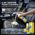 Borikise Foam Cleaner All Purpose, 4-in-1 Multi-Enzyme Cleaning Spray ...