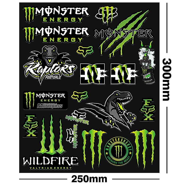 Monster Energy Car Decals Blue Monster Energy Livery Speedpaint