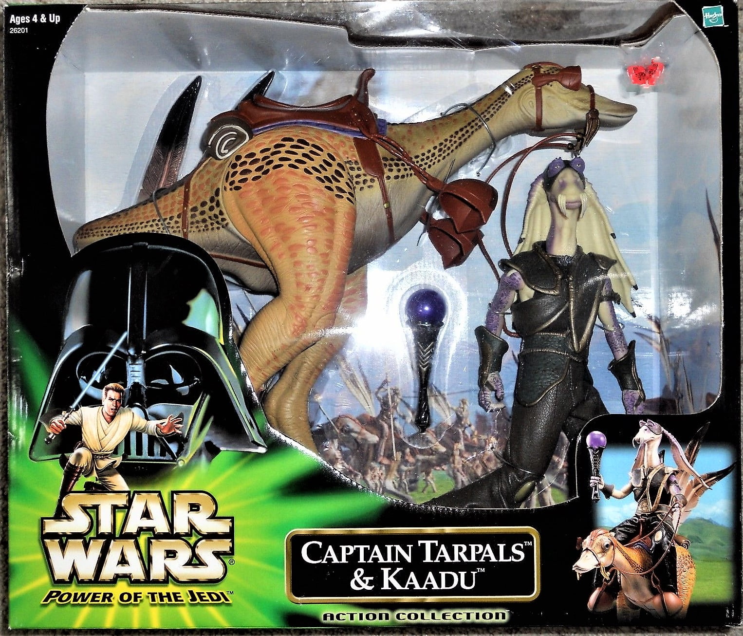Kenner Star Wars Action Collection Captain Tarpals & Kaadu 12" action ...