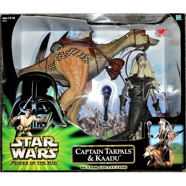 Kenner Star Wars Action Collection Captain Tarpals & Kaadu 12" action ...
