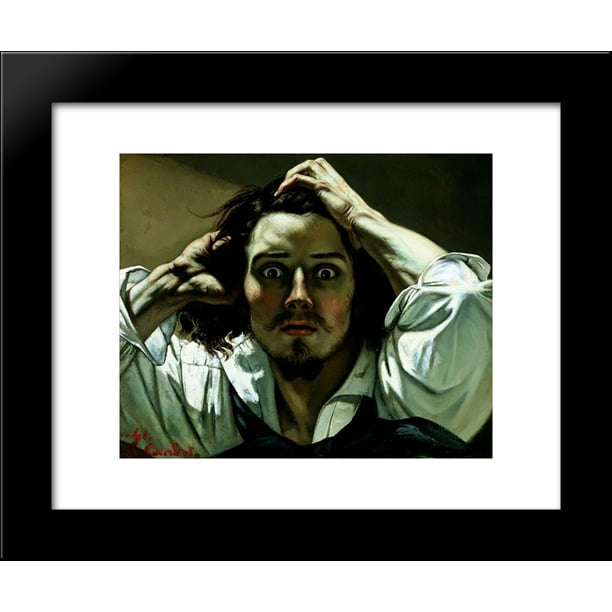The Desperate Man (Self-Portrait) 20x24 Framed Art Print by Gustave ...