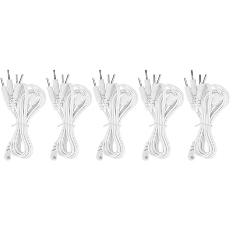 TENS Wire TENS Cable Electrode Wire 5pcs / bag DC 2.5mm 1.2m 4?In?1 Pin ...