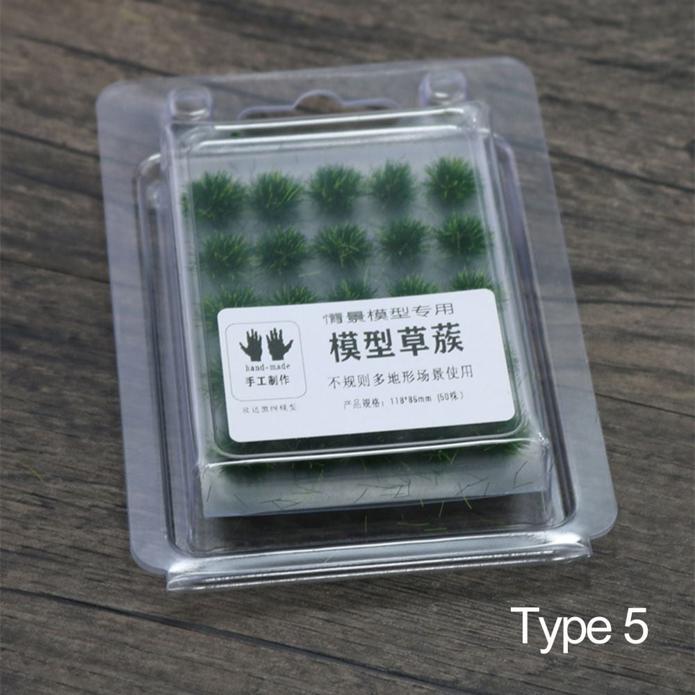 50PCS 5mm Multi-terrain Micro Landscape Railway Construction Miniature ...