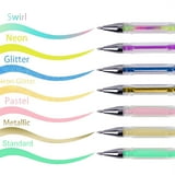 100 Pack Gel Pens Set, Color Art Gel Pen with 100 Colors for Coloring ...