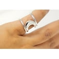 BabyMoonTrigger Sterling Silver Splint Ring • Mallet Finger Ring ...