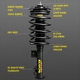 Monroe Shocks & Struts Quick-Strut 471662L Strut and Coil Spring ...