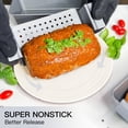 HONGBAKE 4 Pack Meatloaf Pan with Drain Tray, 9 x 5 Inches Loaf Pans ...