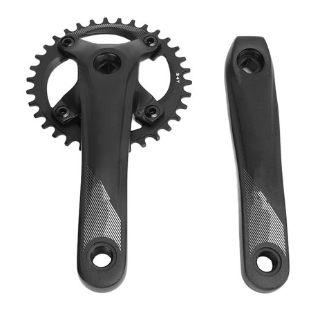 Bike Crank Arm Set, 104BCD Bike Single Crankset CNC Process Heat ...