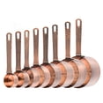 Copper Measuring Cups And Spoons Set 19 For Kitchen Baking Dry & Liquid ...