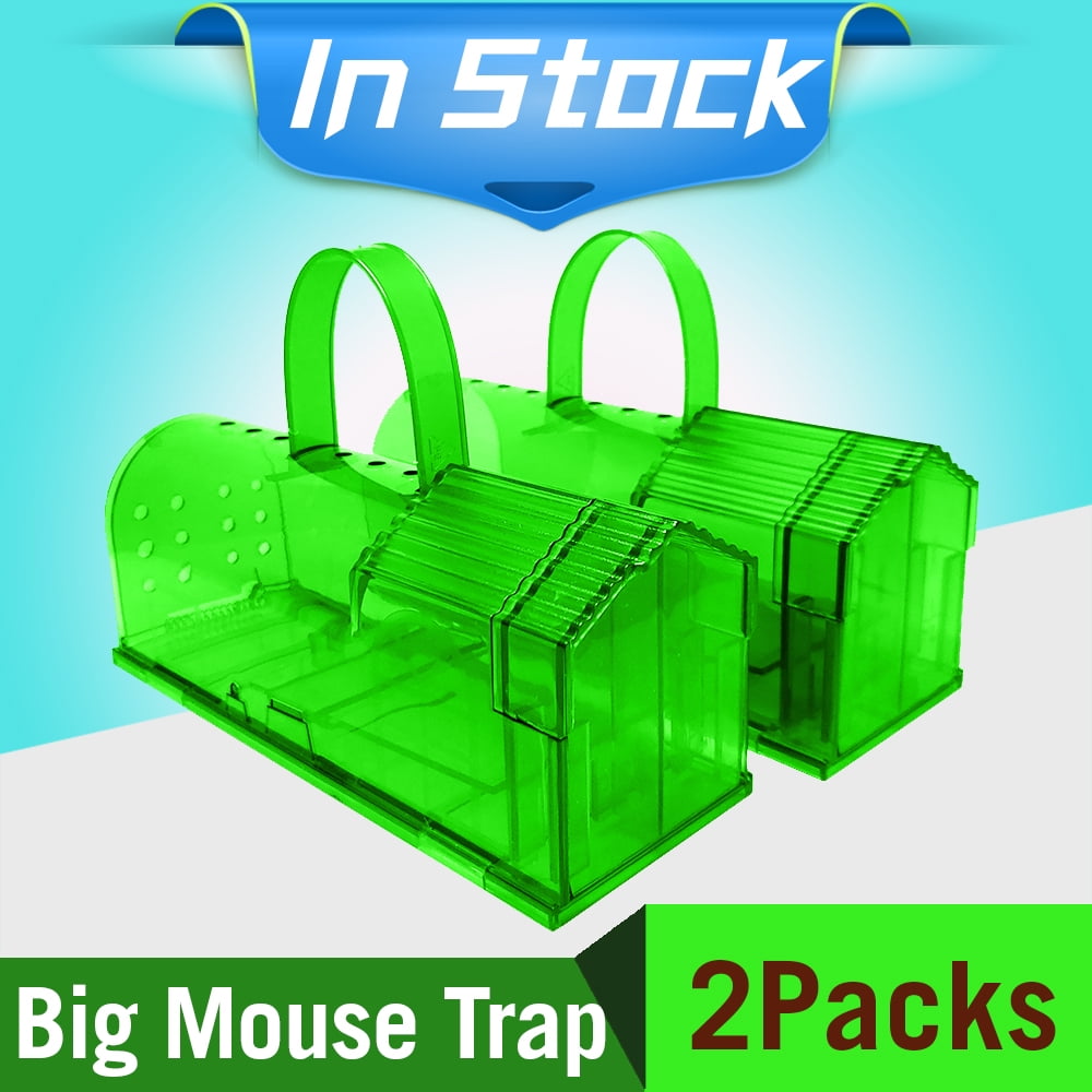2 Pack Enlarged Humane Mouse Traps No Kill Rat Trap With Handle