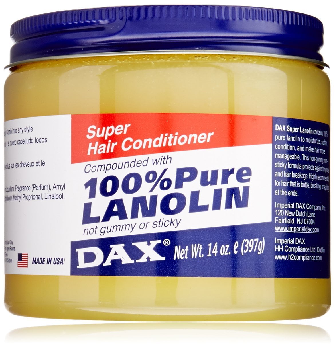 Dax Super Lanolin Hair Conditioner, 14 Ounce - Walmart.com