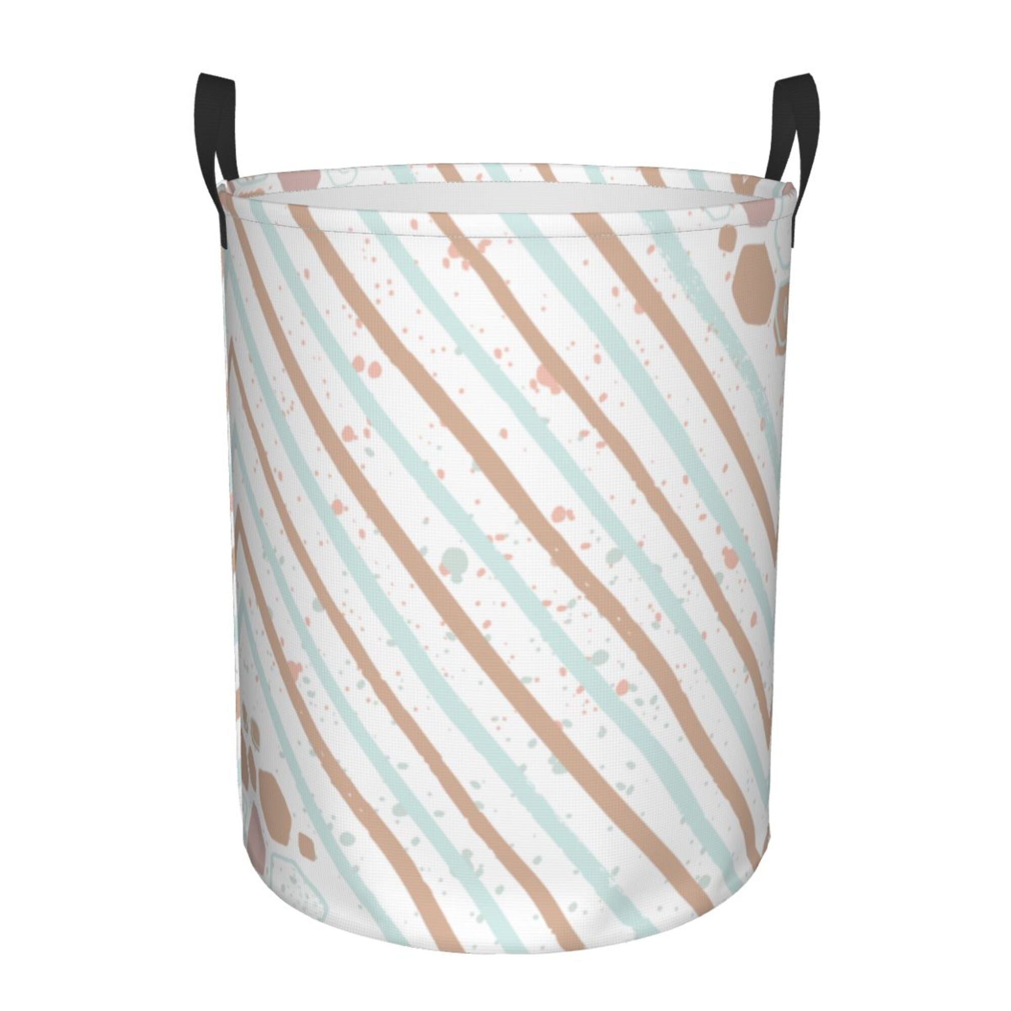 ZICANCN Abstract Watercolour Lines Laundry Basket Organizer , Dirty ...