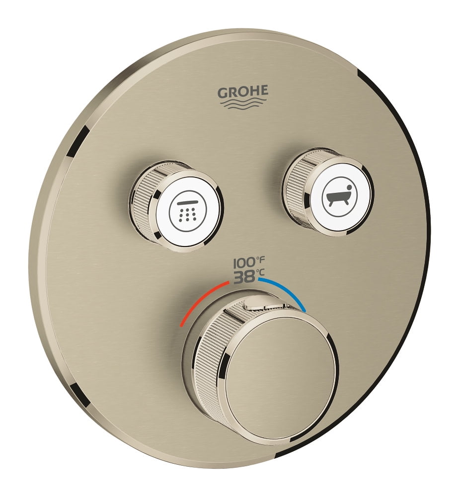 Grohe 29 137 Grohtherm Dual Function Thermostatic Valve Trim Only ...