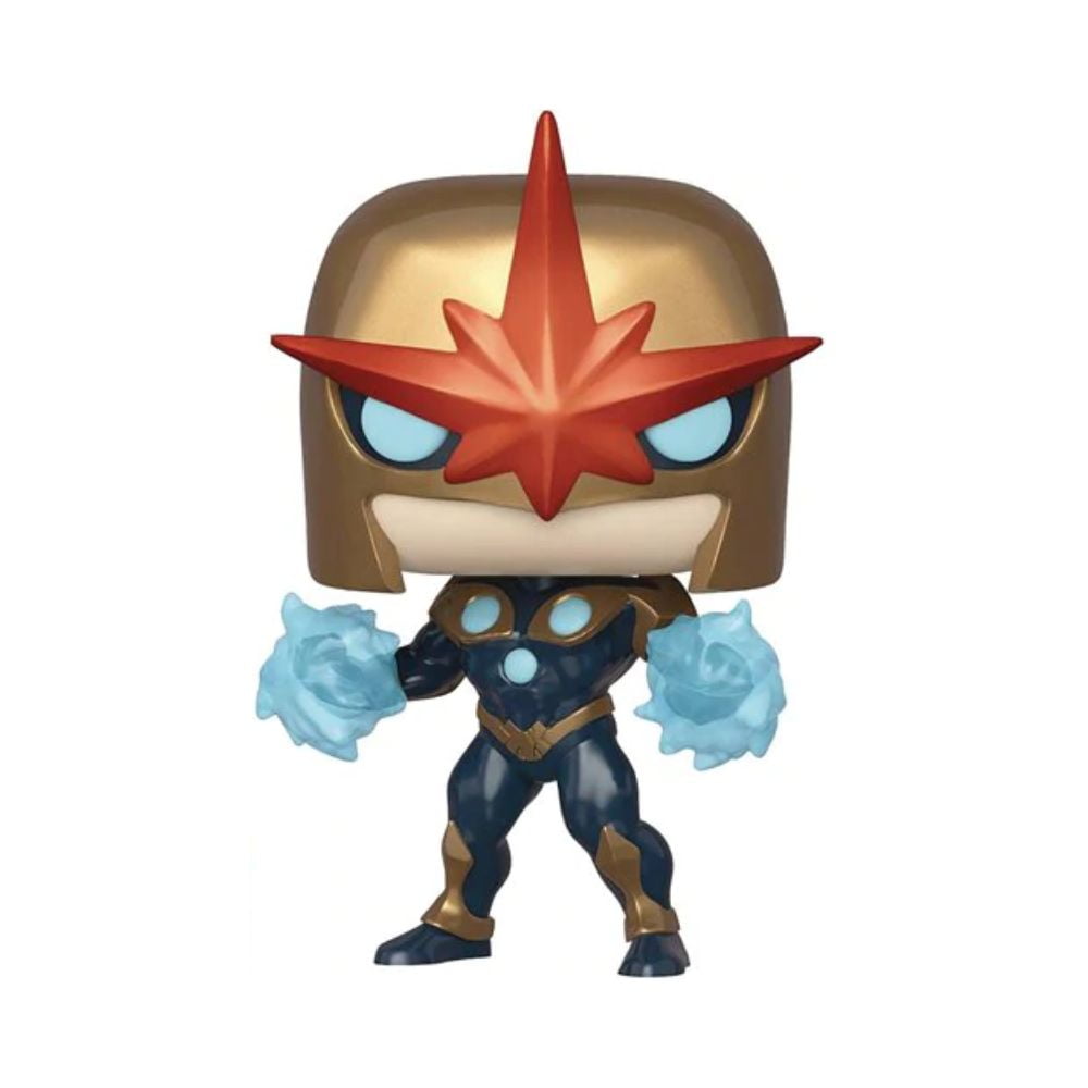 Funko Pop GOTG Exclusivo PX: Nova Prime Metallic Funko Funko Pop ...