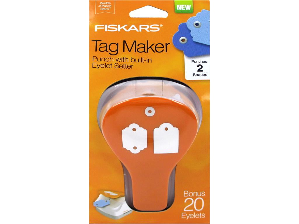 Fiskars Craft Punch Tag Maker II Standard/Scallop - Walmart.com