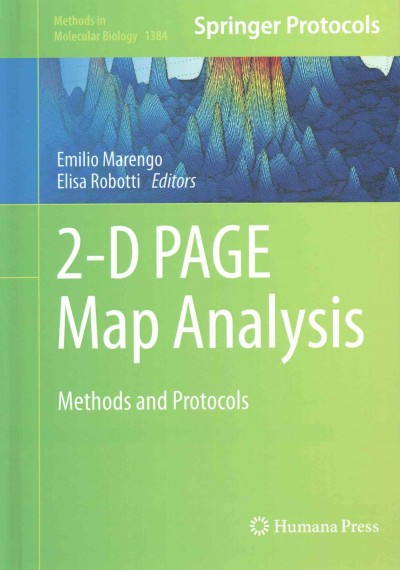 Pre-Owned Methods in Molecular Biology: 2-D Page Map Analysis: Methods ...