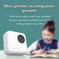 Mini Printer under $5! Yrmaups Mini Thermal Printer, Portable Wireless ...