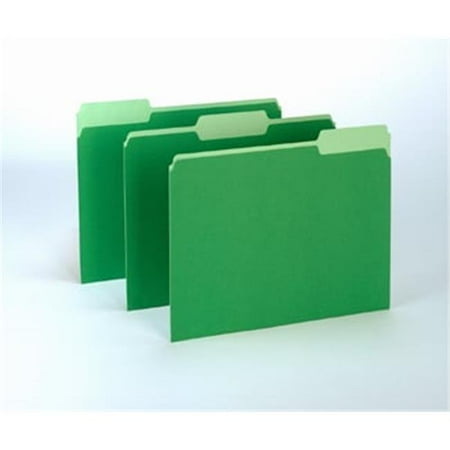 Oxford 100Ct Bright Green Color Top File Folders | Walmart Canada