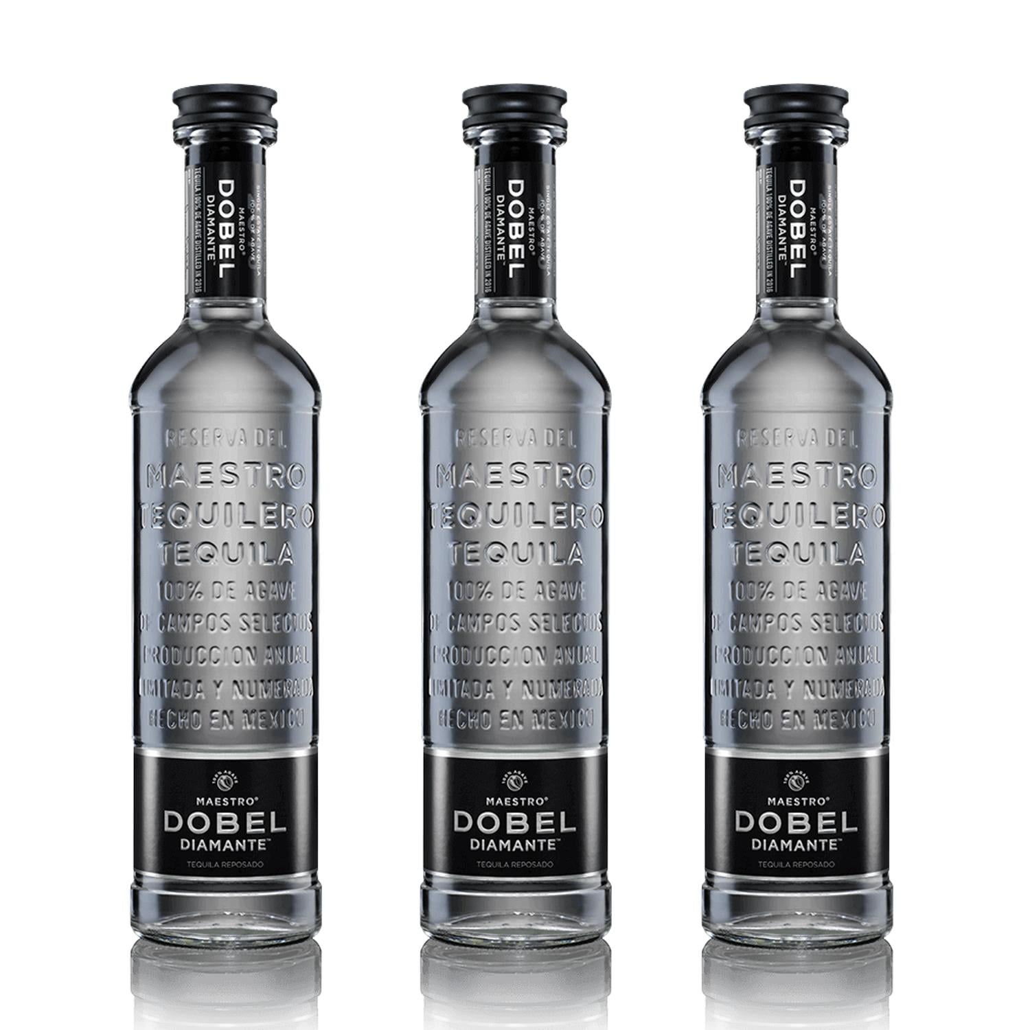 Pack de 3 Tequila Maestro Dobel Diamante S/Estuche 700 ml | Walmart en ...