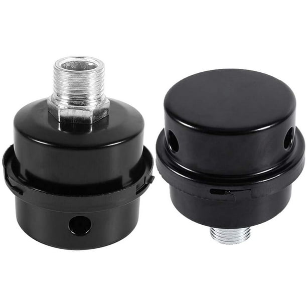 Thread Air Compressor Muffler Silencer Metal Air Compressor Filter ...