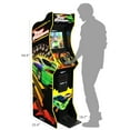 Arcade1up Fast & Furious Deluxe Home Arcade Game, 5ft Stand-Up Cabinet ...