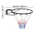 SKYSHALO Basketball Rim Replacement Outdoor Heavy Duty Hanging Flex ...