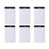 Pen+Gear Wide Ruled Junior Legal Pads, 5" x 8", White Paper, 50 Sheets ...