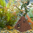 Pyramid Decor Reptile Terrarium House Aquarium Hideaway Caves - Walmart.com