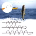 50Pcs Fish Hook Spring Baits Feeder Lures Trap Accessories Fishbait ...