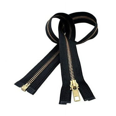 2 Way Zipper - Heavy Duty with Two Way Jacket Zipper Pull Dual Plastic ...