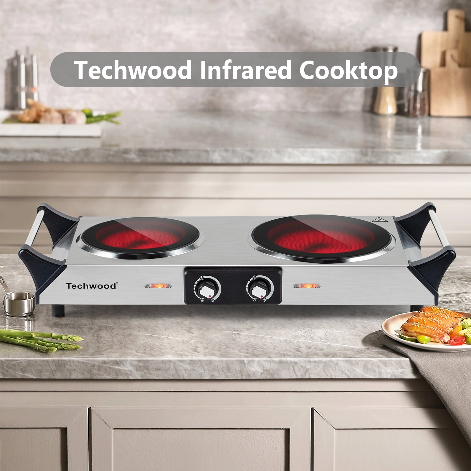 Click here for Techwood 1800w Portable Electric Stove  Double Inf... prices
