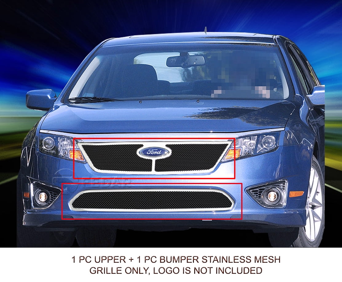 Fedar Wire Mesh Grille Combo Insert For 10-12 Ford Fusion - Walmart.com