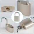 1 Set Stainless Steel Padlock Lock, Door Lock Lock, Padlock Latch Heavy ...
