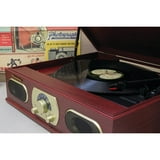 Studebaker SB6052 Wooden Turntable with AM/FM Radio & Cassette Player ...