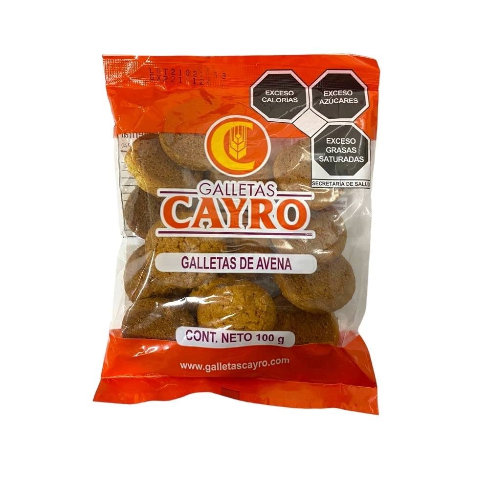 Galletas Cayro de avena 100 g | Walmart en línea