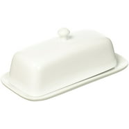 Norpro 8370 Porcelain Butter Dish with Lid - Walmart.com