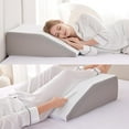 Leg Elevation Pillow for After Surgery, 8inch Foam Leg Elevating Pillow ...
