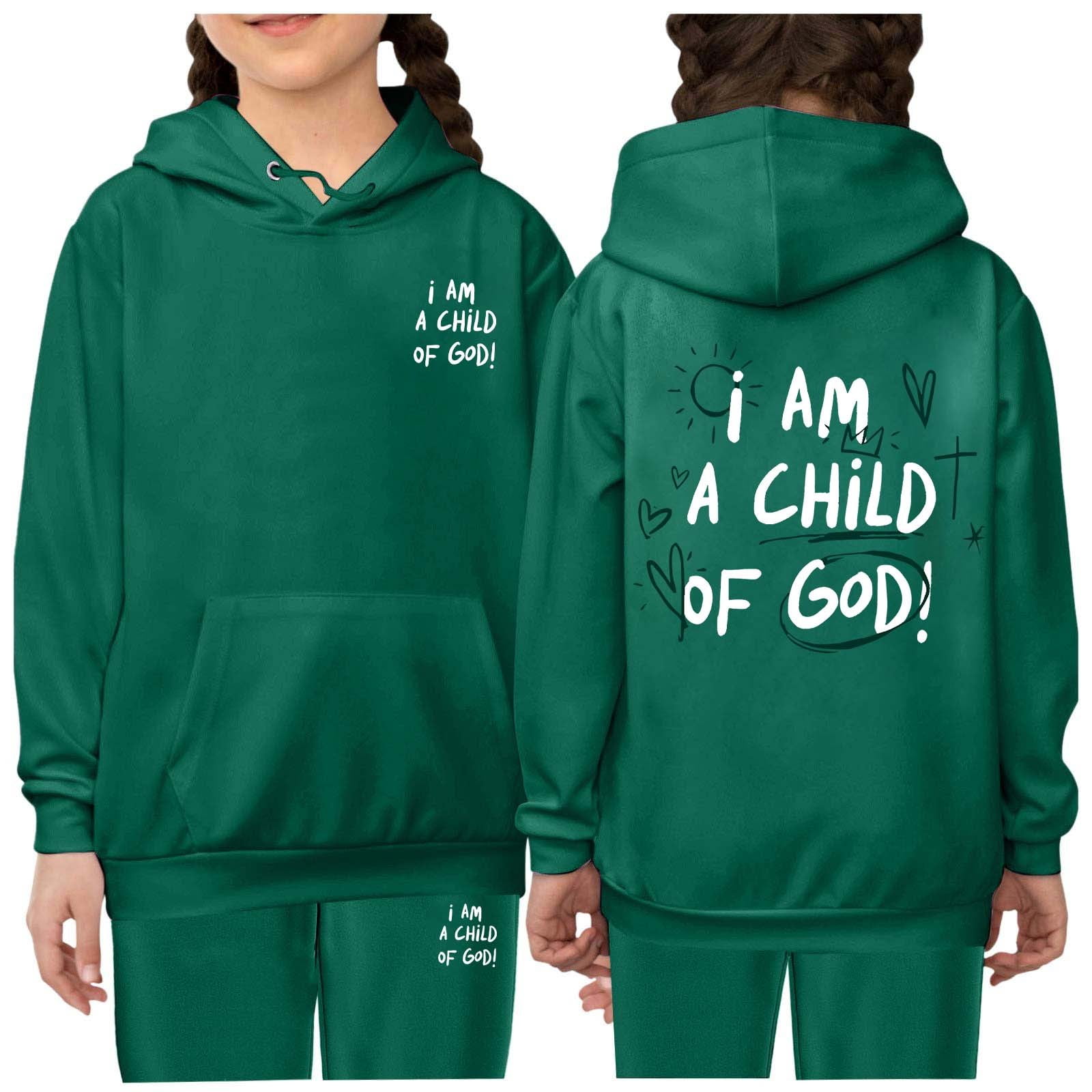 Click here for Trolimons Big Girls Outfits Set Letter Print Hoodi... prices