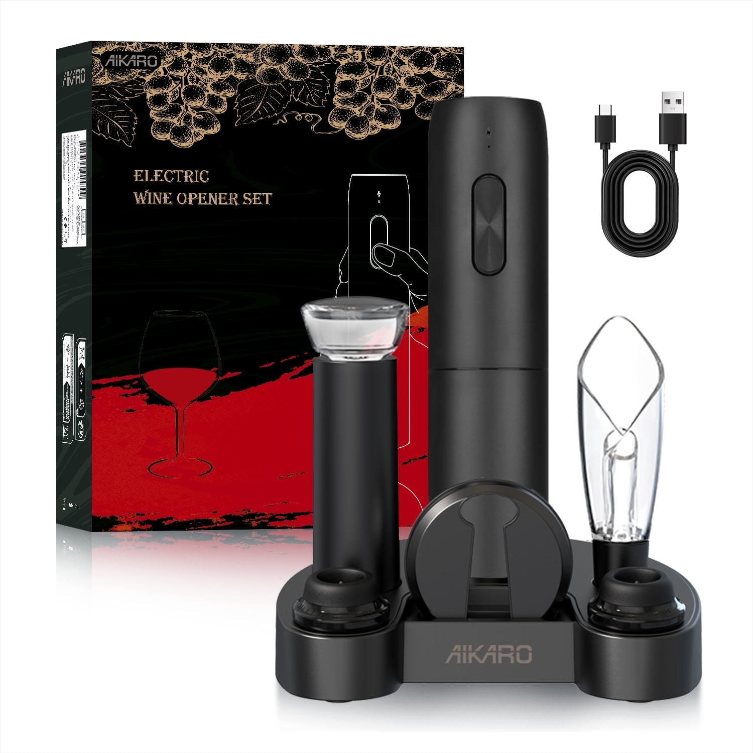 Click here for Aikaro - Electric Wine Bottle Opener Automatic Cor... prices