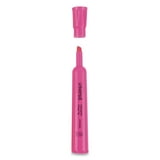 Universal Brand Fluorescent Pink Desk Highlighter, Chisel Tip, 1-Dozen ...