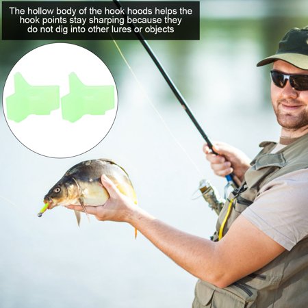 Sonew Hook Guard,50Pcs Treble Hook Protective Casing Safety Cover ...