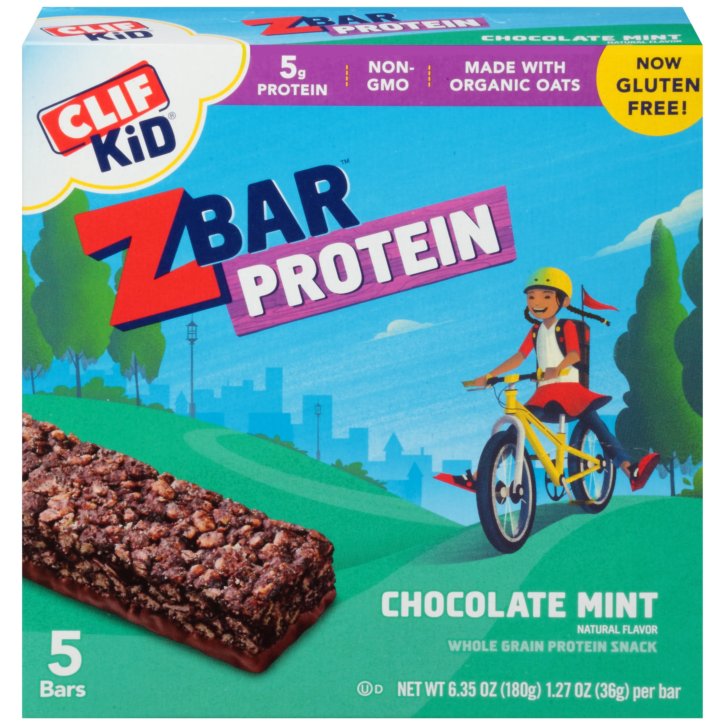 Clif Kid Z Bar, Chocolate Mint, 5 Ct – Walmart Inventory Checker ...