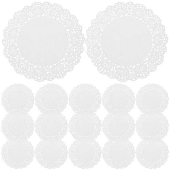Paper Doilies, 8.25 in, White, 28ct - Walmart.com