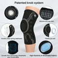 Protective Knee Wrap Patellar Support Knee Sleeve Shock Absorption for ...