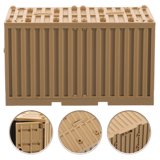 Kids Building Blocks Container Toys Scene Container Model Toy Tabletop ...