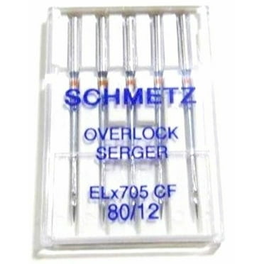 Teamwork SCHMETZ Assorted Sewing Machine Needles (9 in pack, Sizes: 10/70, 12/80, 14/90, ZW1 11/ ...