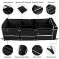 Cshidworld Car Trunk Storage Organizer, 4 in 1 Multi Compartment ...