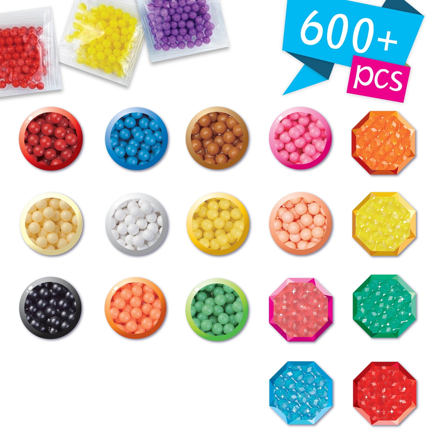 Buy Aquabeads Super Mario Character Set, Complete Arts & Crafts Kit for ...