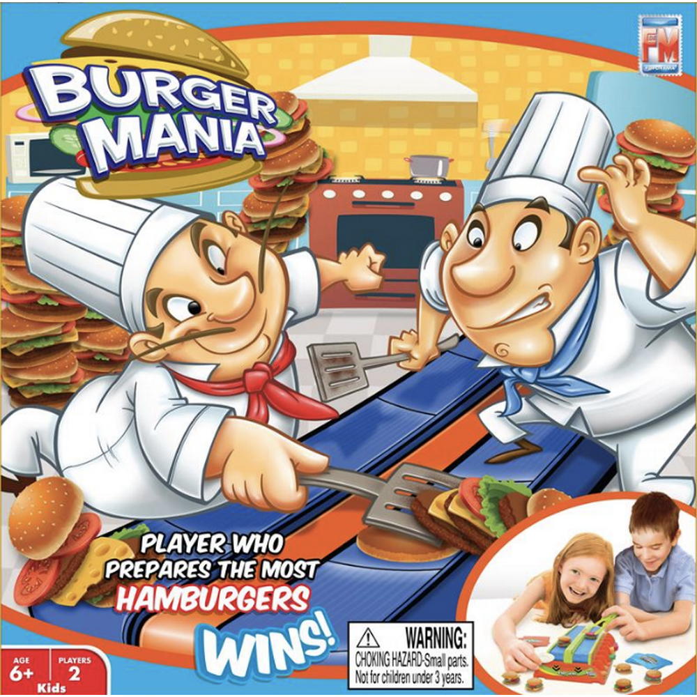 Burger Mania - Race to Make the Most Burgers! - Walmart.com - Walmart.com